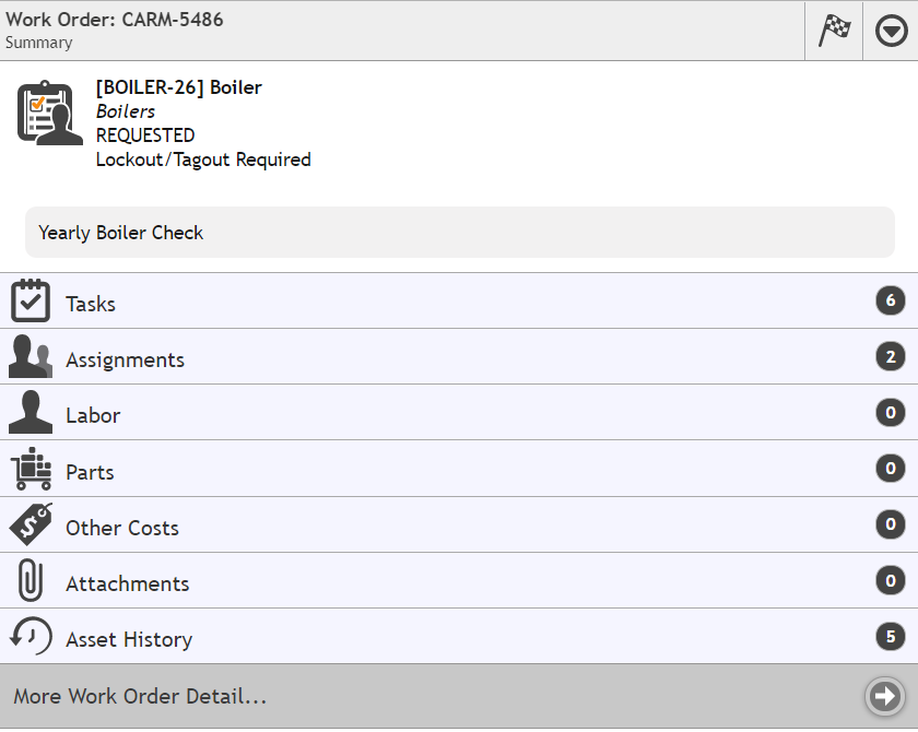 MC Express basic navigation