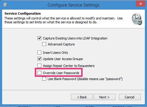 MC Express system administration