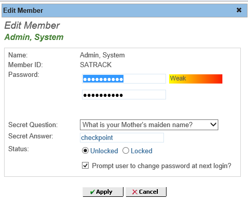 MC Express system administration