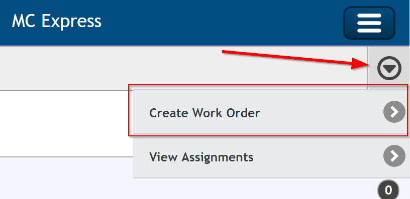 MC Express work orders