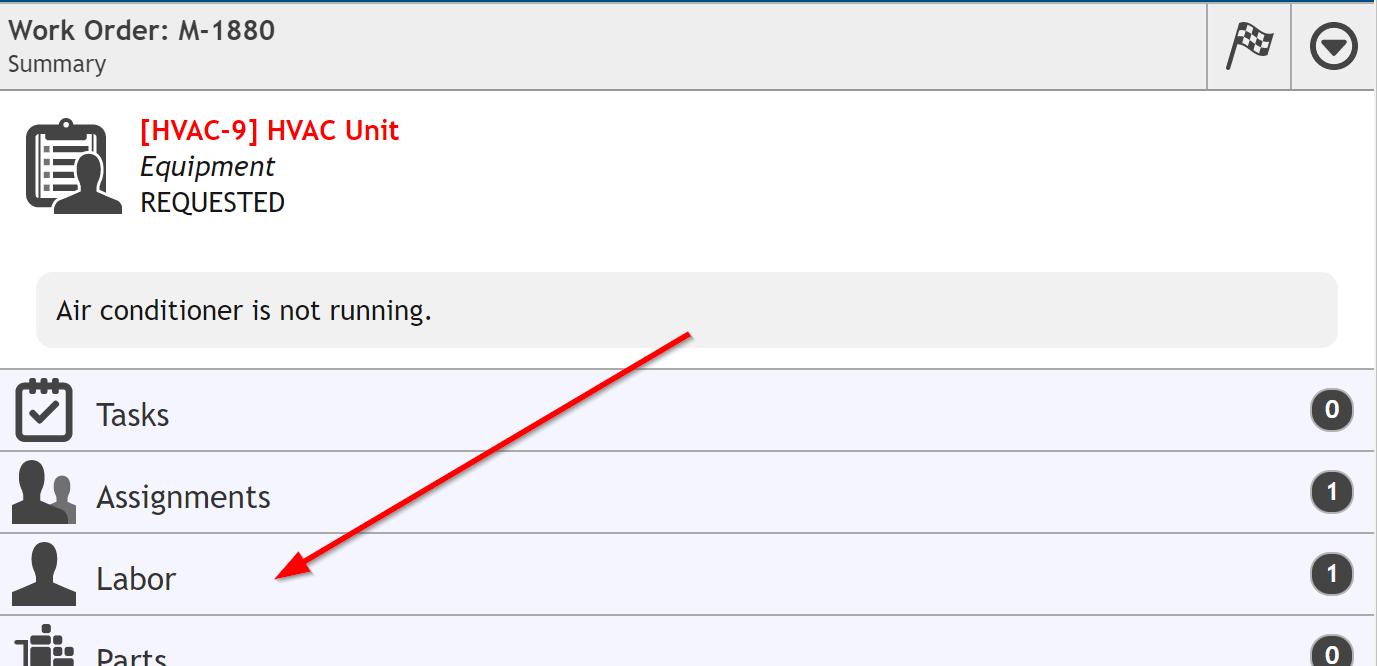 MC Express work orders
