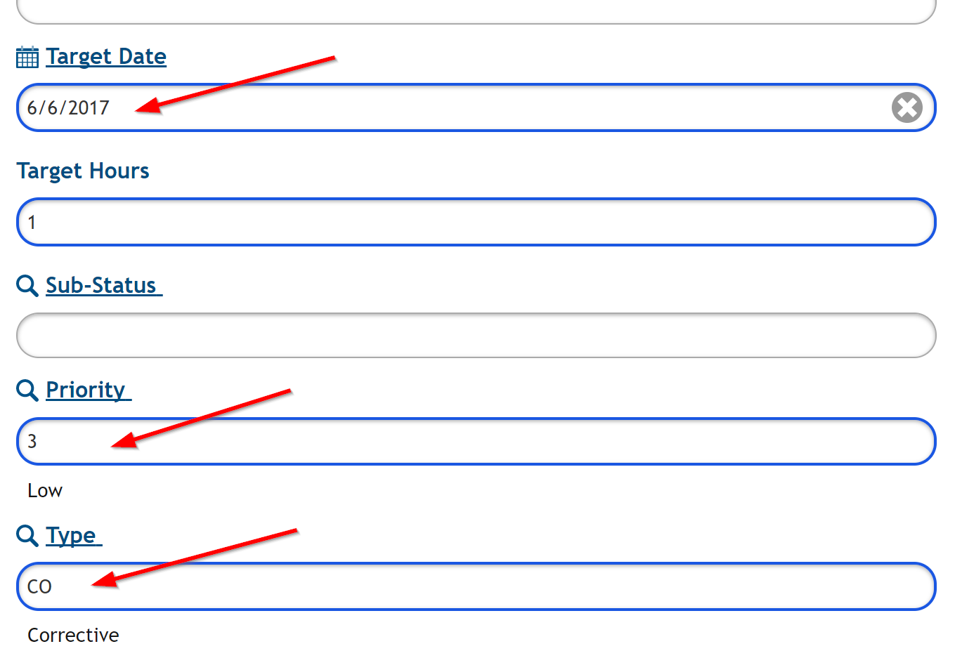 MC Express work orders