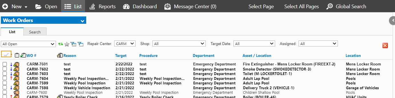 How to assign a work order
